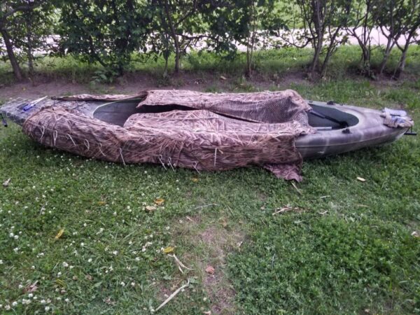 Duck Hunting Kayak Setup: Kayak Duck Blind